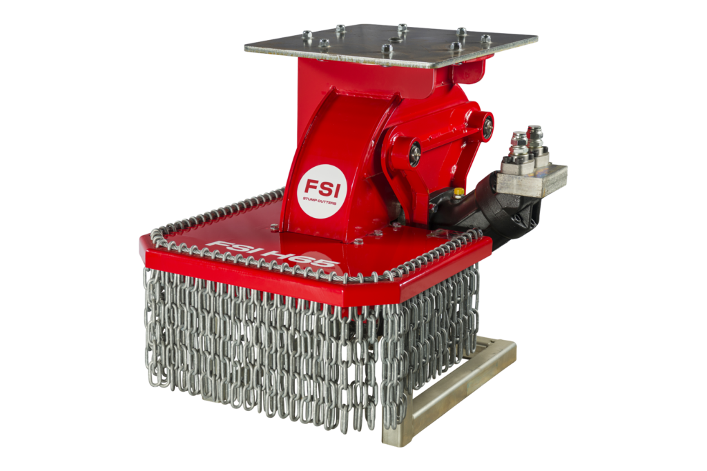 FSI H65 100-130 - Hydraulic stump grinder attachment for excavators