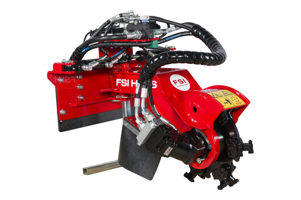FSI H20S - Hydraulic stump grinder with sweep 30-50 l/min