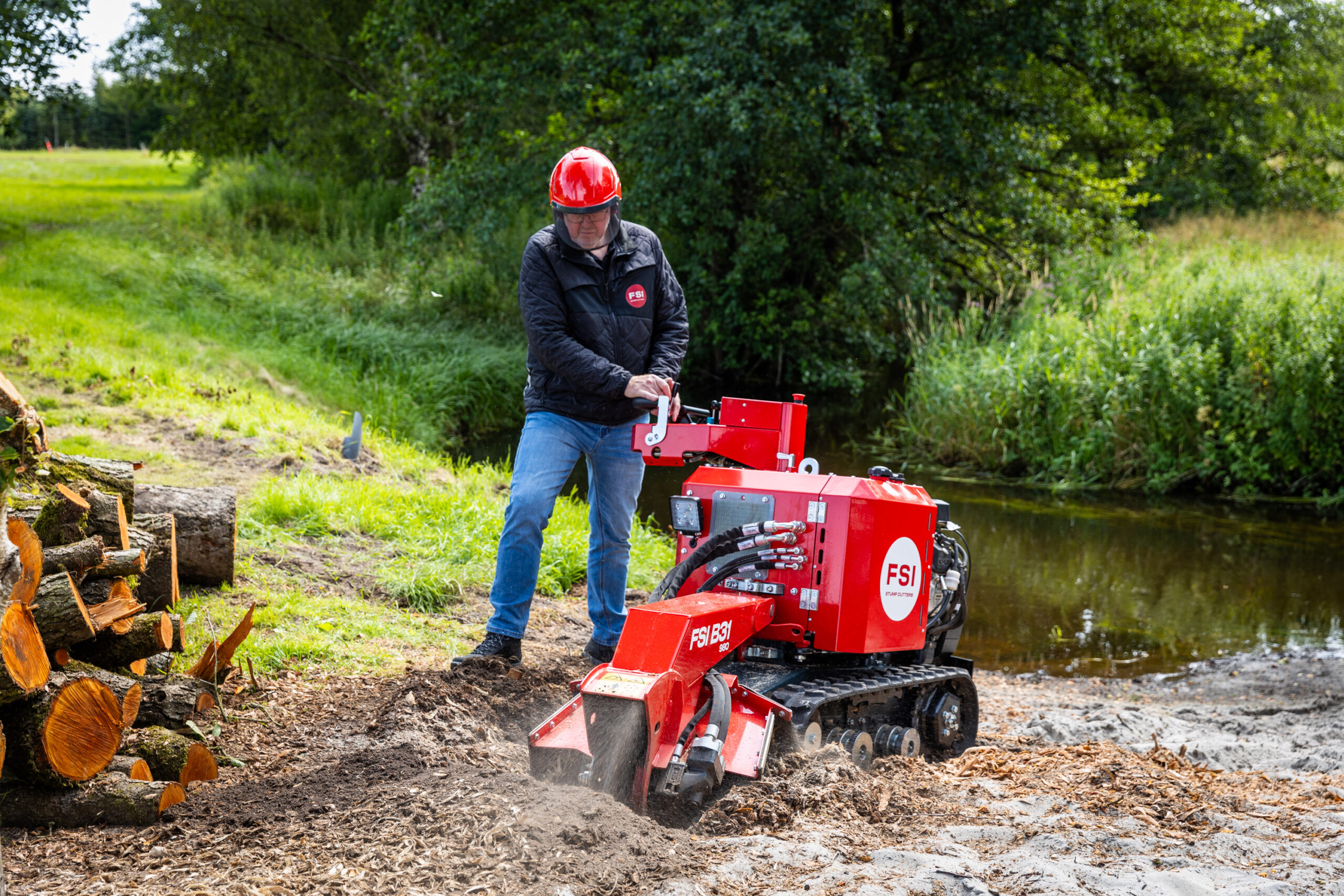 FSI Launch FSI B31-980 to meet market demand - NEW 38 HP Stump Grinder